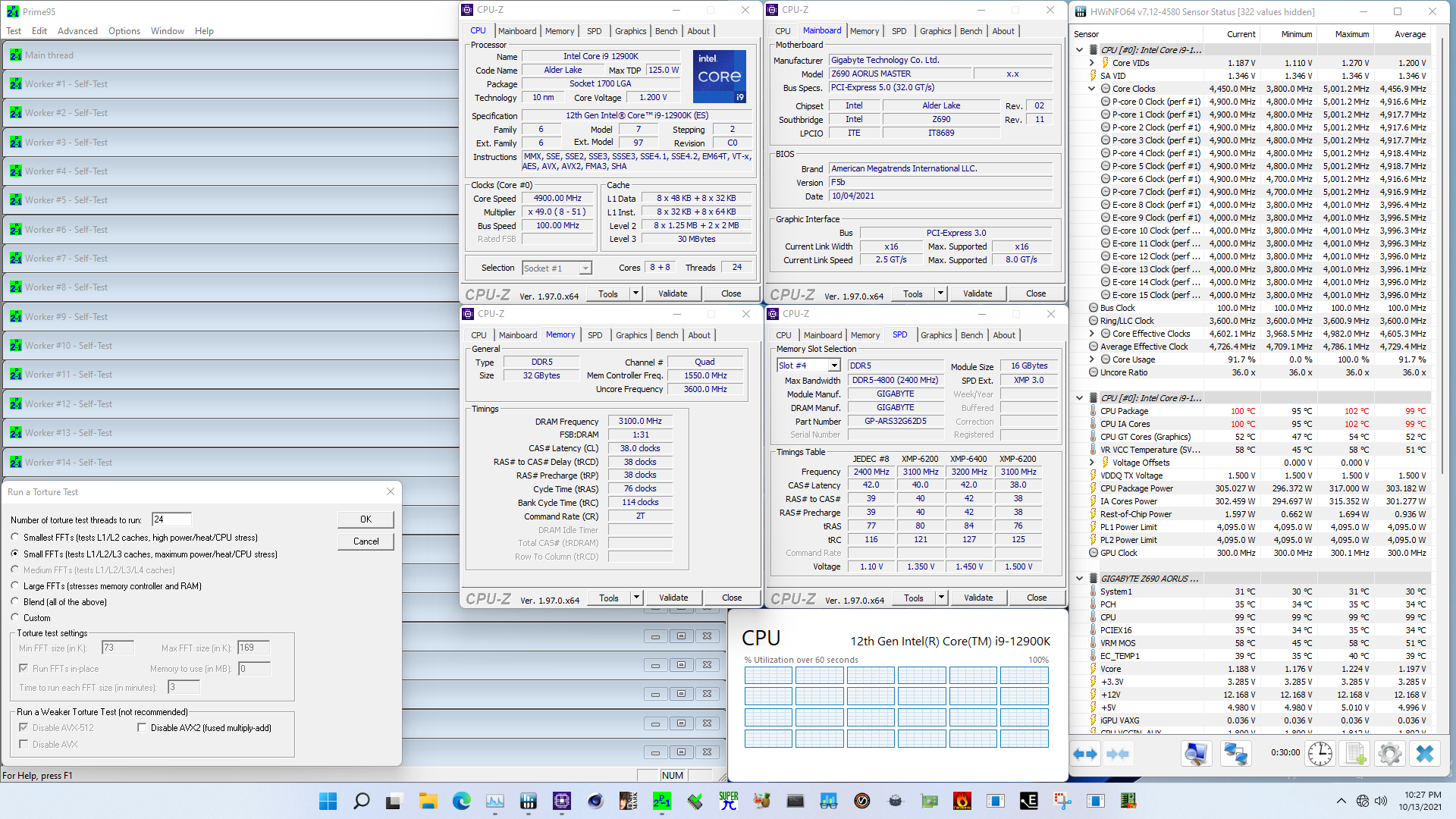 5 Minute Overclock: Intel Core i9-12900K to 5500 MHz - 5 Minute Overclock