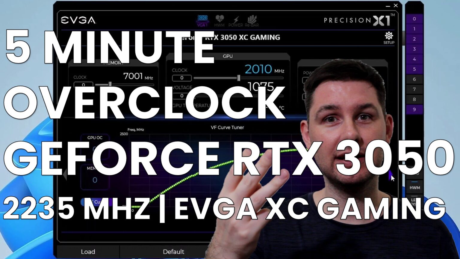 5 Minute Overclock: NVIDIA GeForce RTX 3050 to 2235 MHz - 5 Minute ...